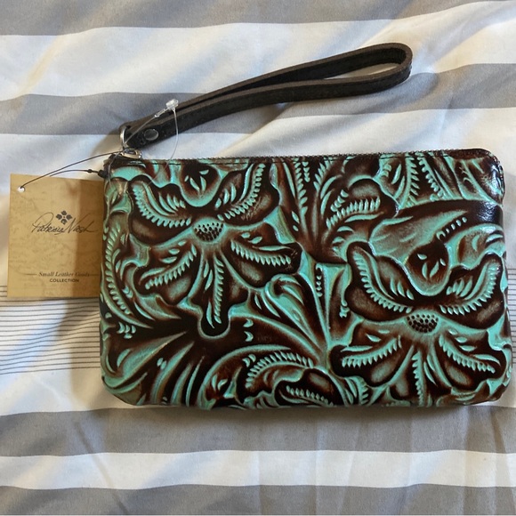 Patricia Nash | Bags | Patricia Nash Leather Capri Wristlet Clutch ...